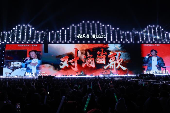 中新网湖北 湖北新闻网 稻花香2025群星演唱会（黄冈站）热力开唱