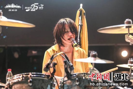 中新网湖北 湖北新闻网 武汉欢乐谷HOHA音乐节开幕